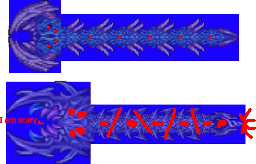 Blue Worm Final Boss | Terraria Fan Ideas Wiki | Fandom