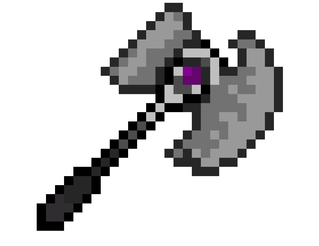 Chondrite Hamaxe | Terraria Fan Ideas Wiki | Fandom