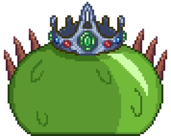 Prince Slime | Terraria Fan Ideas Wiki | Fandom