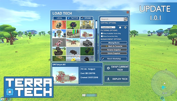 Версия 1.0.1 | TerraTech вики | Fandom