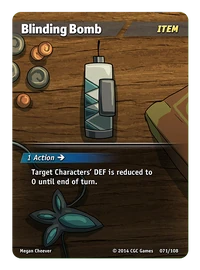 Blinding Bomb - Official Terrene Odyssey Wiki