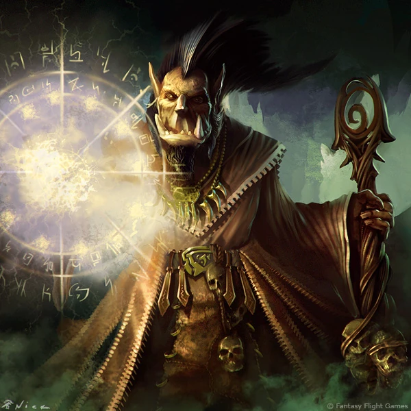 Orc Spiritspeaker | Terrinoth World Wiki | Fandom