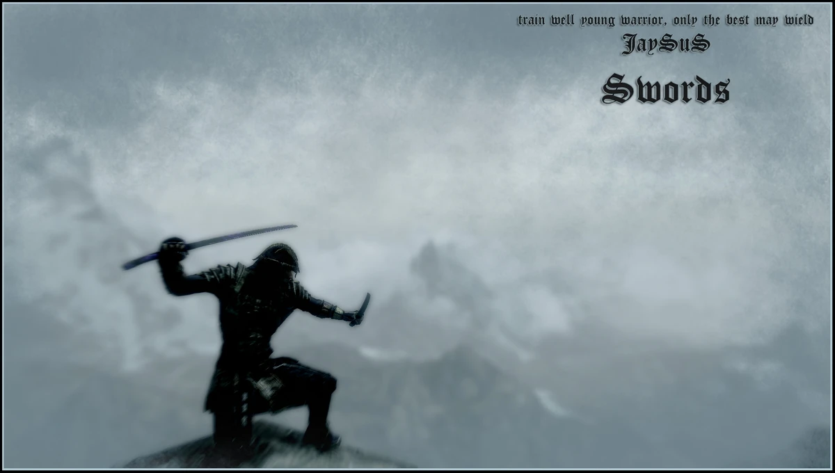 JaySUS Swords | The Elder Scrolls Mods Wiki | Fandom