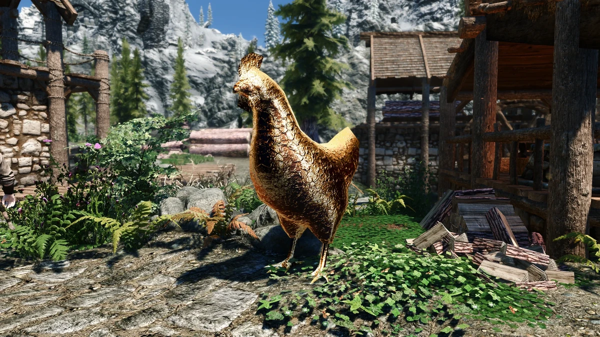 Golden Chicken | The Elder Scrolls Mods Wiki | Fandom