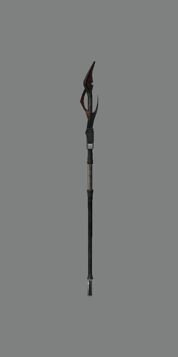 Daedric Battle Staff | The Elder Scrolls Mods Wiki | Fandom