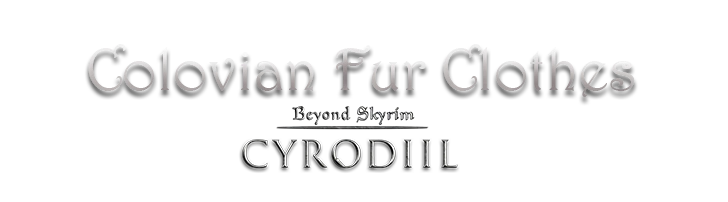 Colovian Fur Clothes | The Elder Scrolls Mods Wiki | Fandom