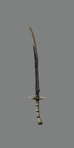 Dragonsteel Katana The Elder Scrolls Mods Wiki Fandom