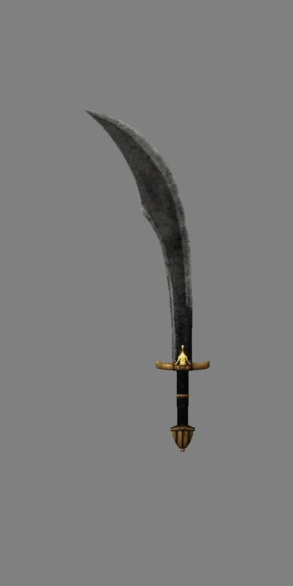 Ebony Scimitar (Immersive Weapons) | The Elder Scrolls Mods Wiki | Fandom