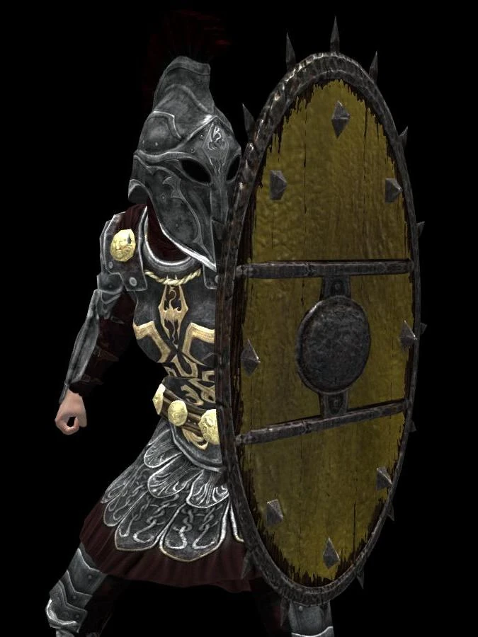 Heavy Spiked Body Shield | The Elder Scrolls Mods Wiki | Fandom