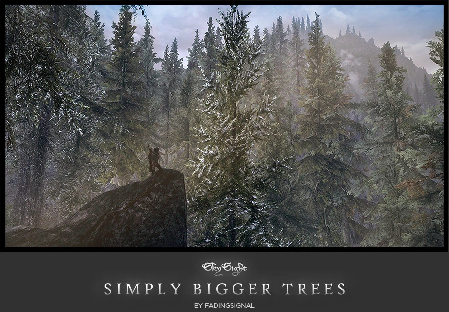 Skysight - Simply Bigger Trees | The Elder Scrolls Mods Wiki | Fandom