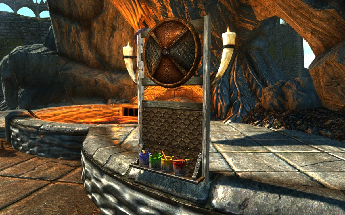 Painting Shield Rack | The Elder Scrolls Mods Wiki | Fandom