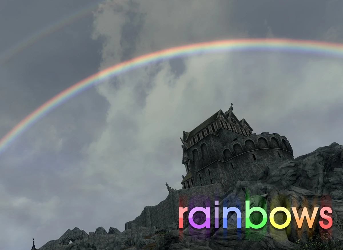 Rainbows | The Elder Scrolls Mods Wiki | Fandom