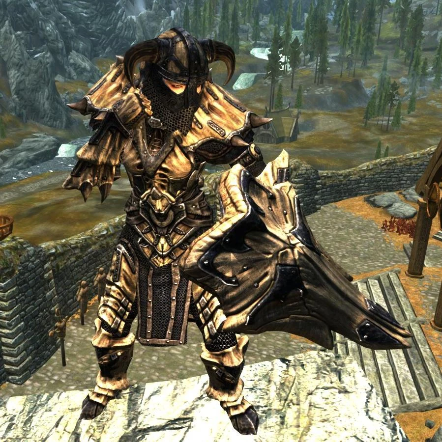 Skyrim Dragon Bone Armor Female