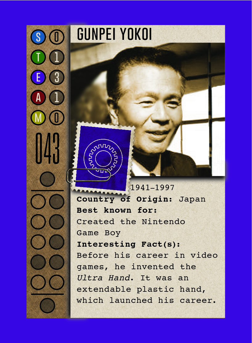 Gunpei Yokoi | The Tessera ARG Wiki | Fandom