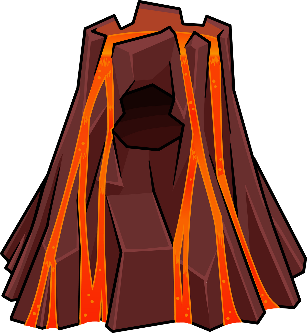 Volcano Costume Club Penguin Legacy Wiki Fandom
