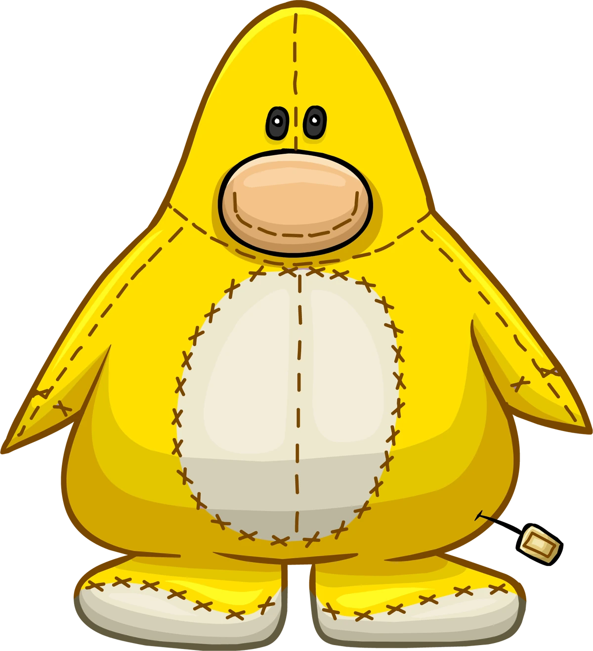 Yellow Penguin Stuffie | Club Penguin Legacy Wiki | Fandom