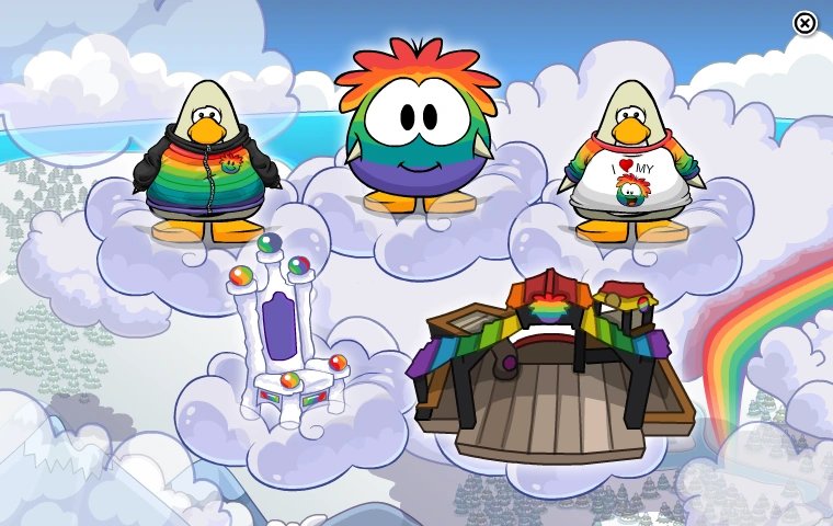 Rainbow Puffle Catalog | Club Penguin Legacy Wiki | Fandom