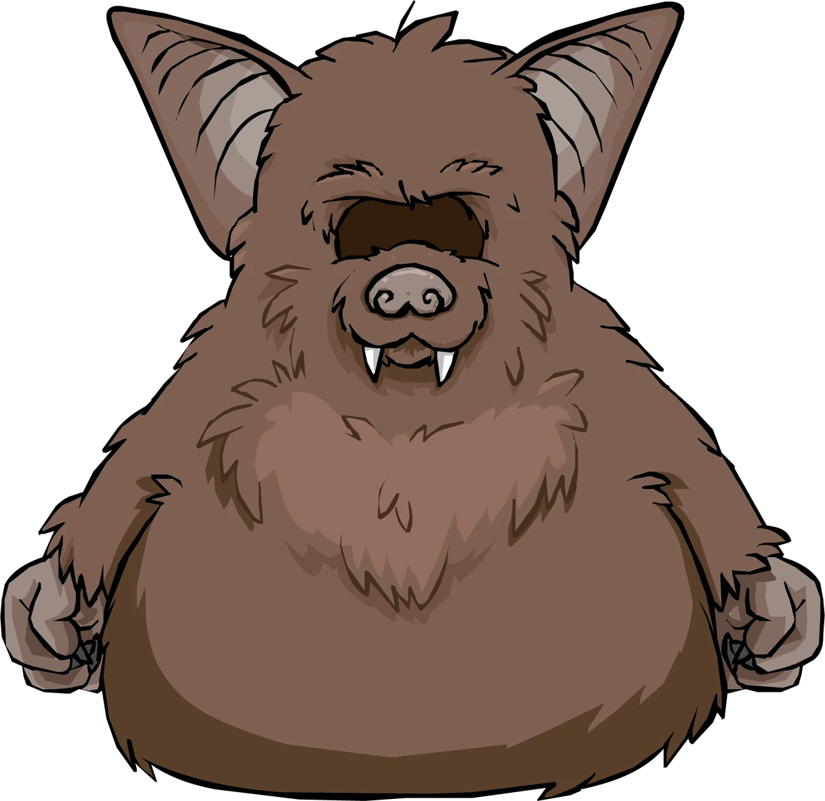 Brown Bat Costume | Club Penguin Legacy Wiki | Fandom