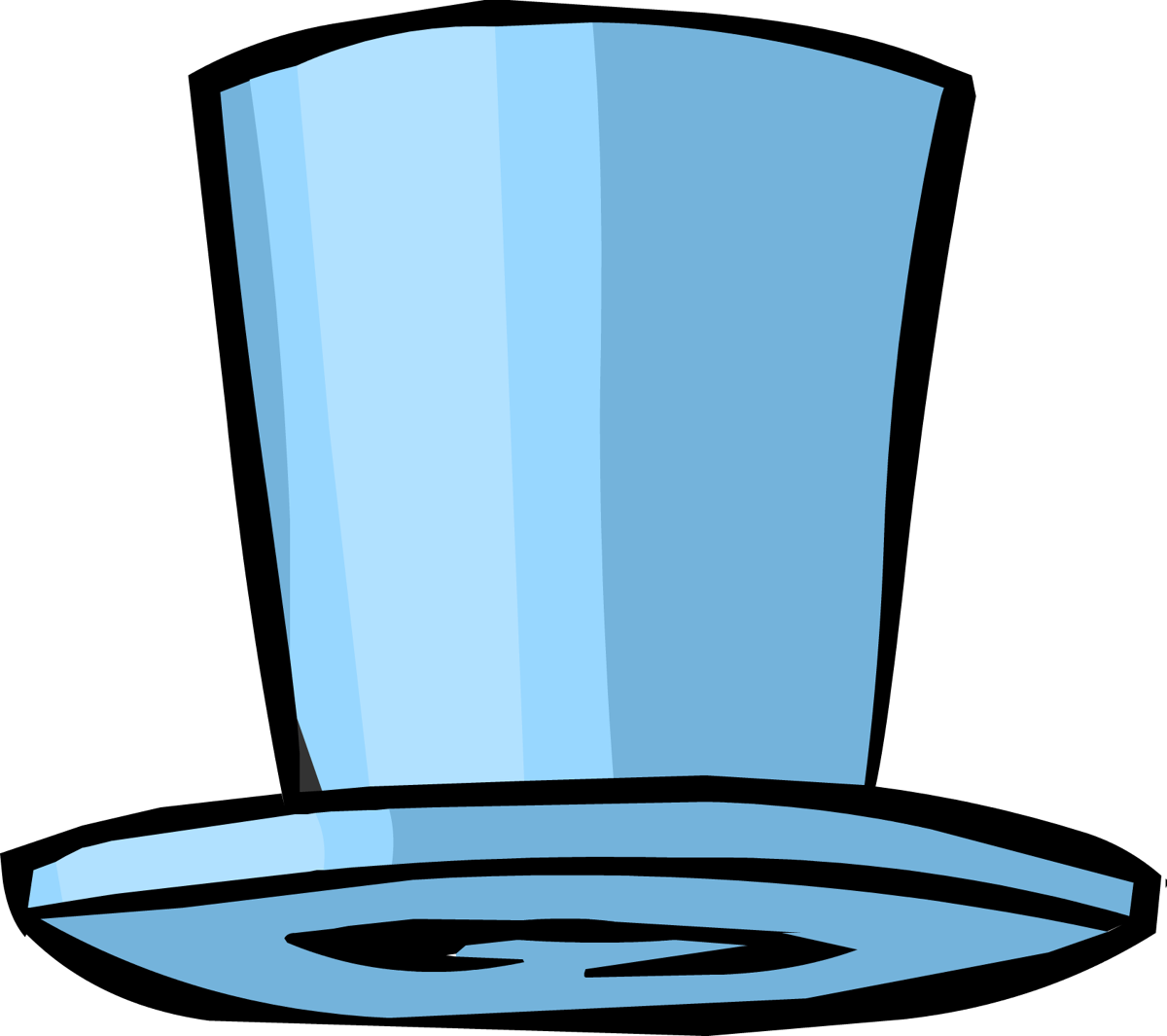 Blue Top Hat | Club Penguin Legacy Wiki | Fandom