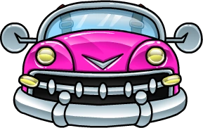 The Pink Racer | Club Penguin Legacy Wiki | Fandom