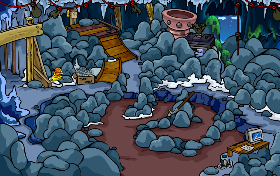 Cave Maze Club Penguin Legacy Wiki Fandom