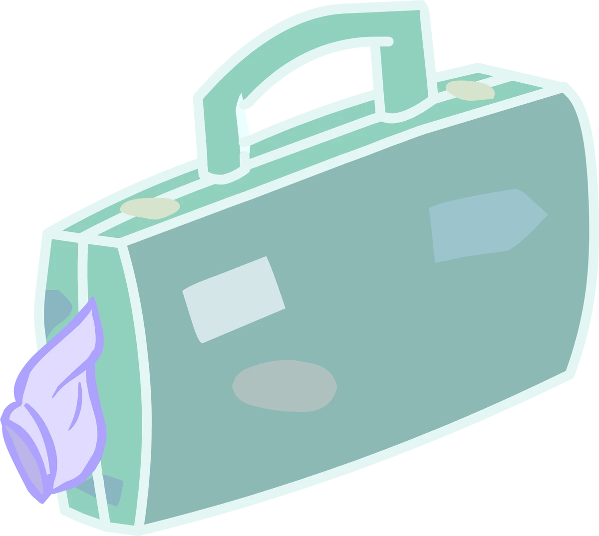 Ghostly Suitcase | Club Penguin Legacy Wiki | Fandom