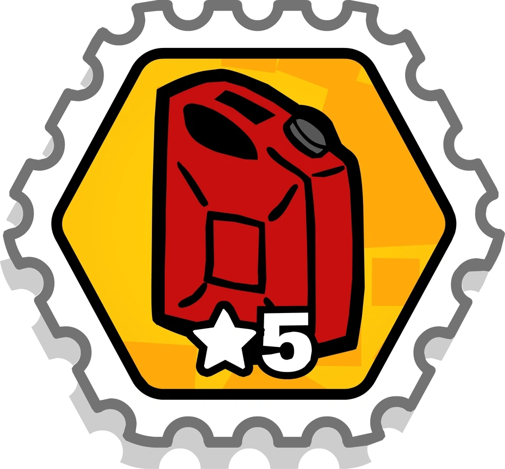 Fuel Rank 5 Stamp | Club Penguin Legacy Wiki | Fandom