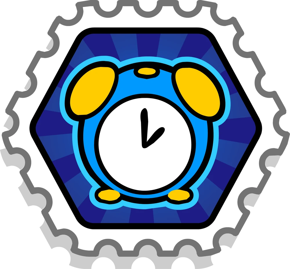 Clam Timer Stamp | Club Penguin Legacy Wiki | Fandom