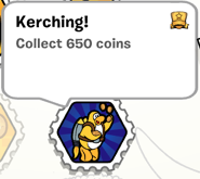 Kerching! Stamp | Club Penguin Legacy Wiki | Fandom