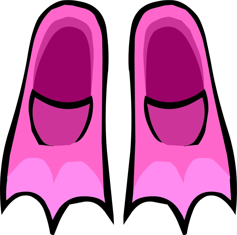 Pink Flippers | Club Penguin Legacy Wiki | Fandom