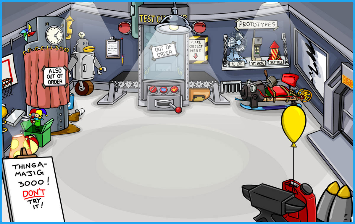 Gadget Room | Club Penguin Legacy Wiki | Fandom