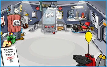 Gadget Room | Club Penguin Legacy Wiki | Fandom