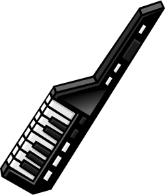 Black Keytar | Club Penguin Legacy Wiki | Fandom