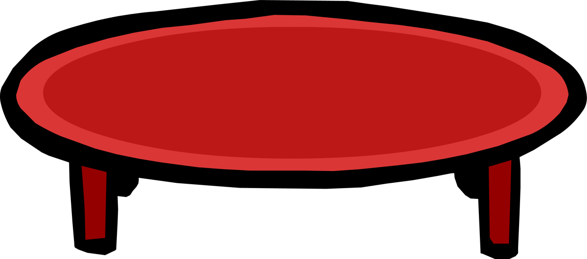 Red Coffee Table | Club Penguin Legacy Wiki | Fandom