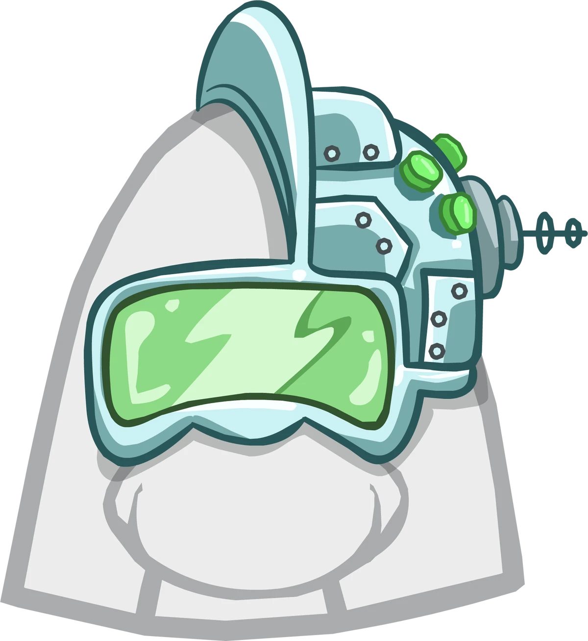 Cyborg Hat | Club Penguin Legacy Wiki | Fandom