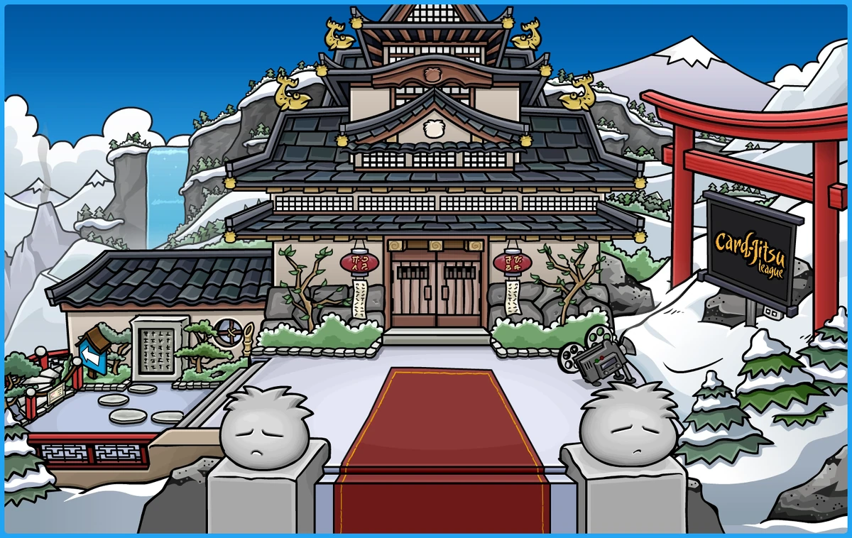 Dojo Courtyard | Club Penguin Legacy Wiki | Fandom