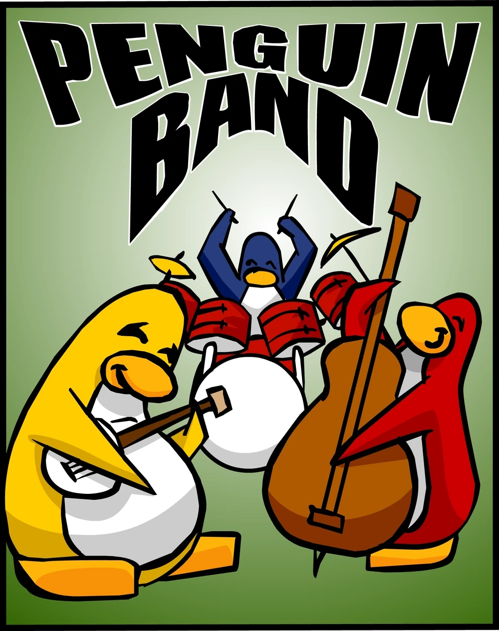 Penguin Band Poster | Club Penguin Legacy Wiki | Fandom