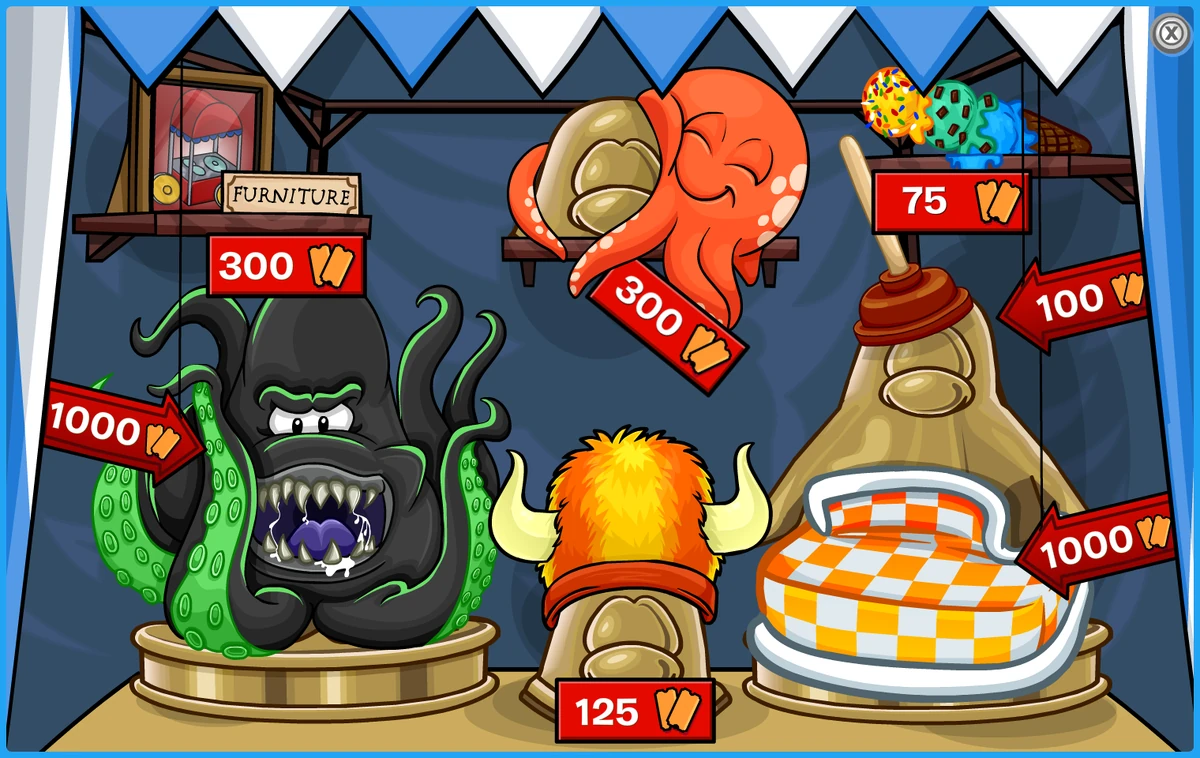 The Fair 2023 Wagon Wheel Prize Booth | Club Penguin Legacy Wiki | Fandom