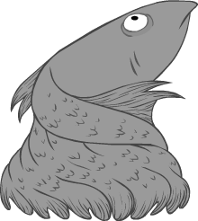 Gray Fish Gown | Club Penguin Legacy Wiki | Fandom
