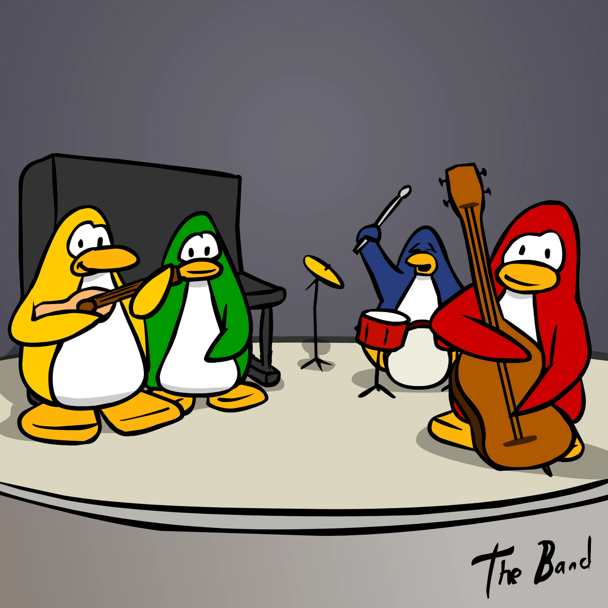 Band Background Club Penguin Legacy Wiki Fandom