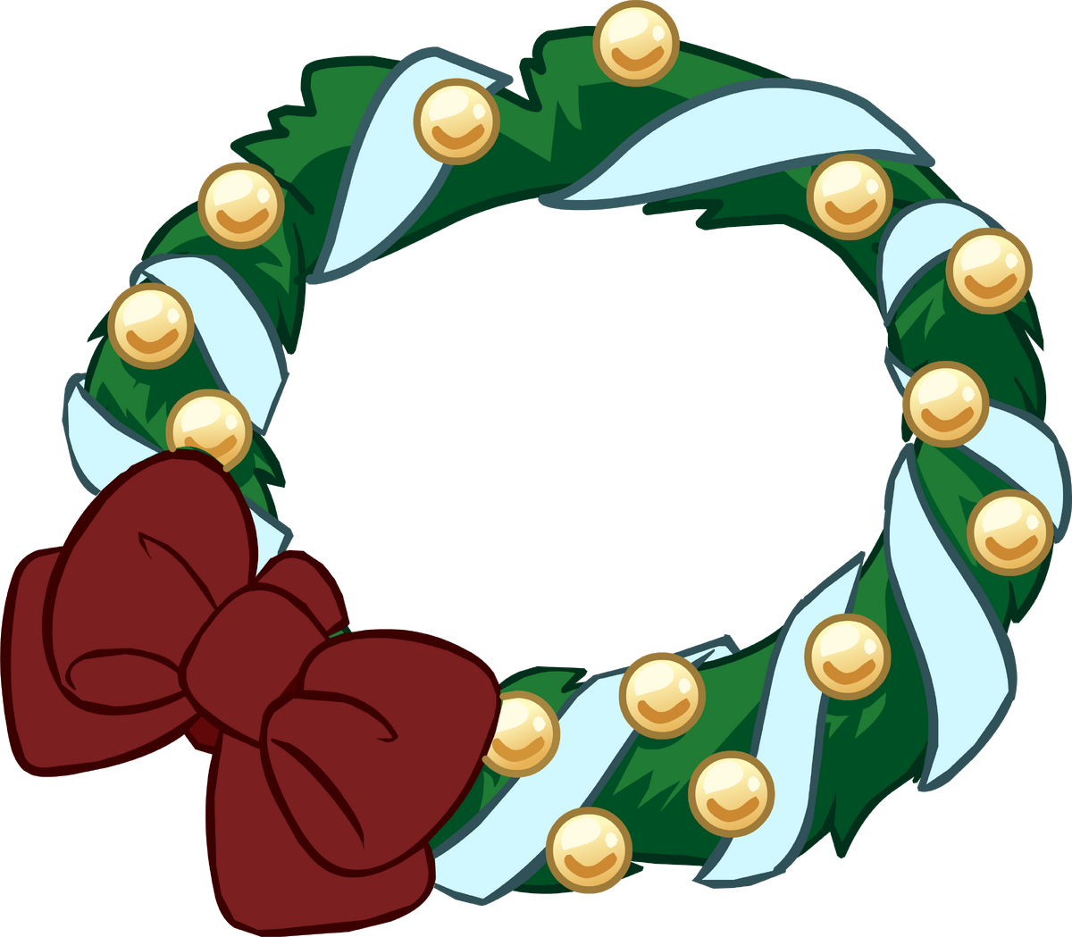 Jolly Holly Wreath Club Penguin Legacy Wiki Fandom