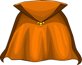 Orange Vampire Cape | Club Penguin Legacy Wiki | Fandom