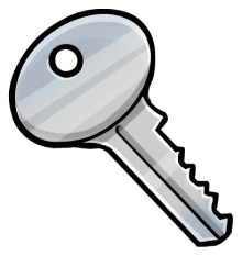 G's Room Key Pin | Club Penguin Legacy Wiki | Fandom