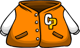 Orange Letterman Jacket | Club Penguin Legacy Wiki | Fandom
