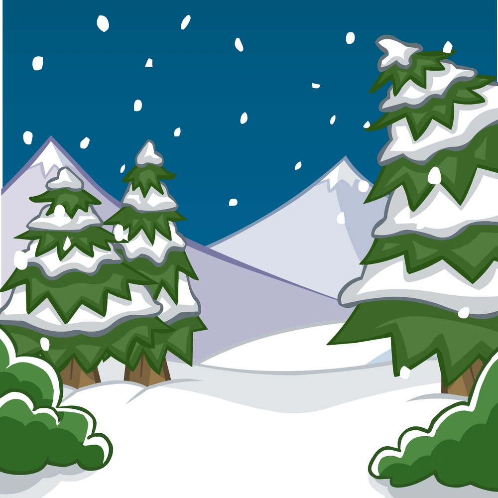 Winter Background | Club Penguin Legacy Wiki | Fandom