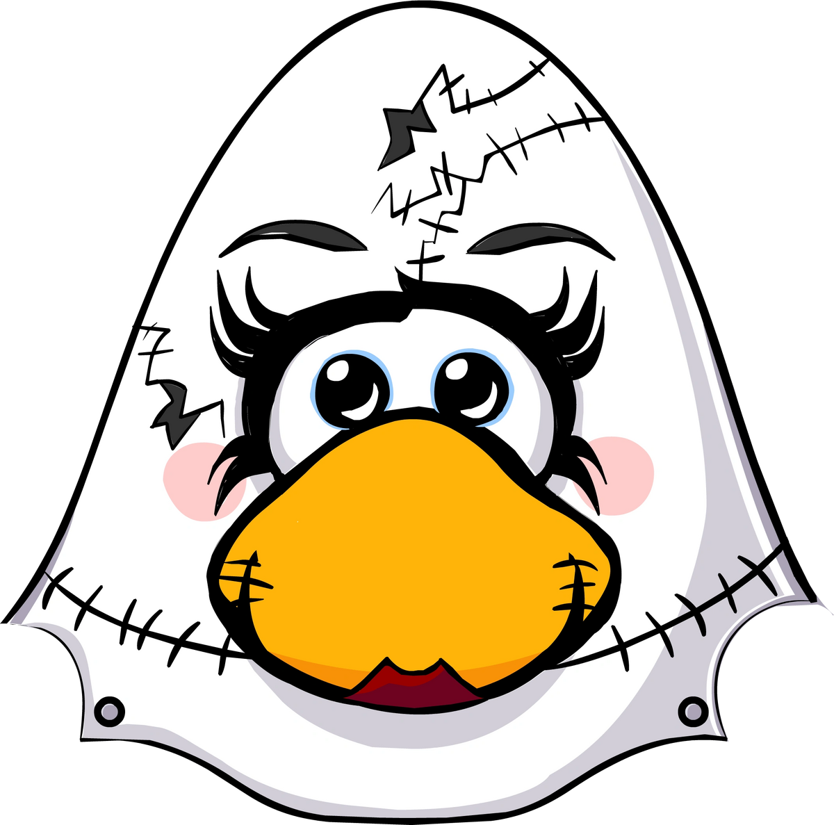Creepy Doll Makeup Club Penguin Legacy Wiki Fandom