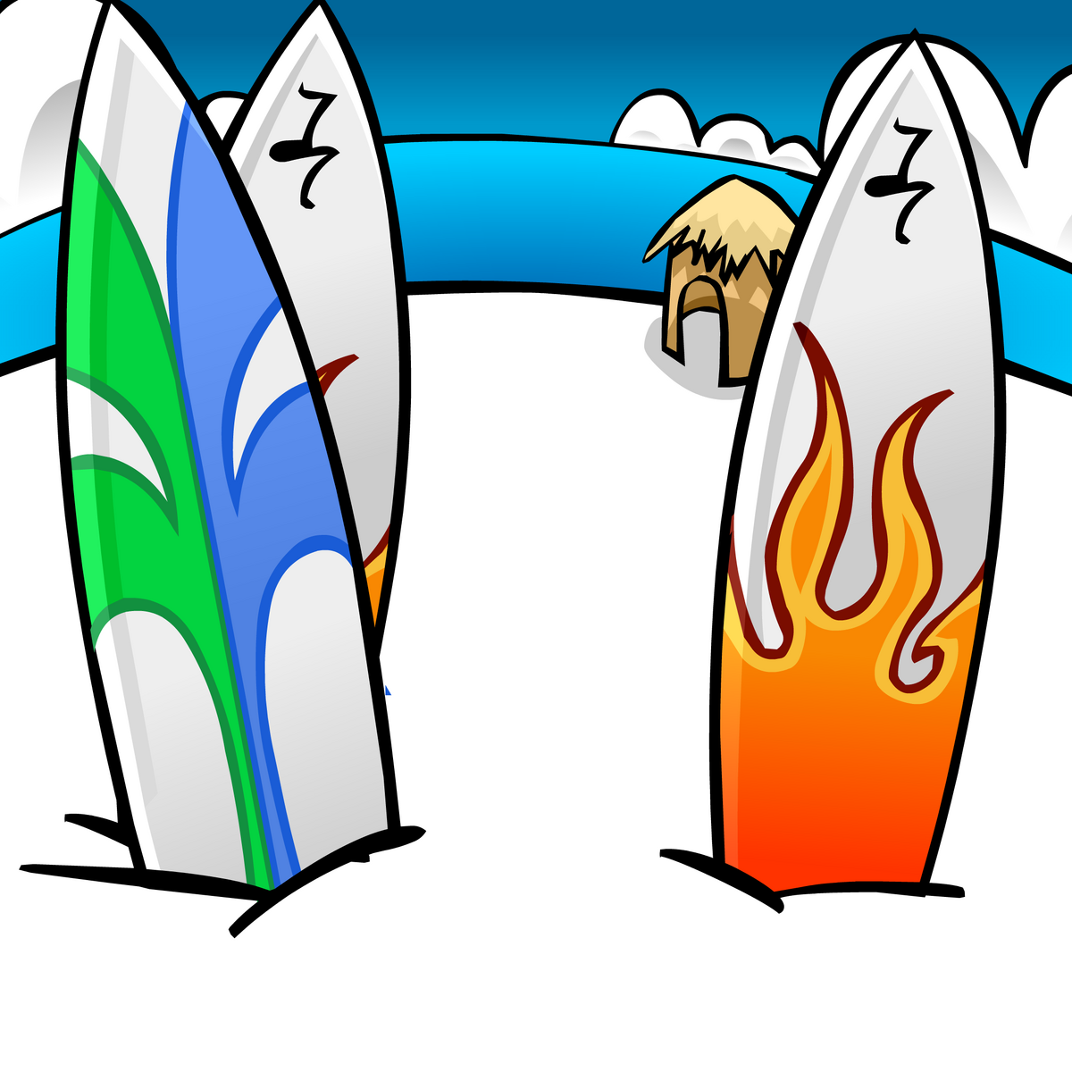 Surfboards Background Club Penguin Legacy Wiki Fandom