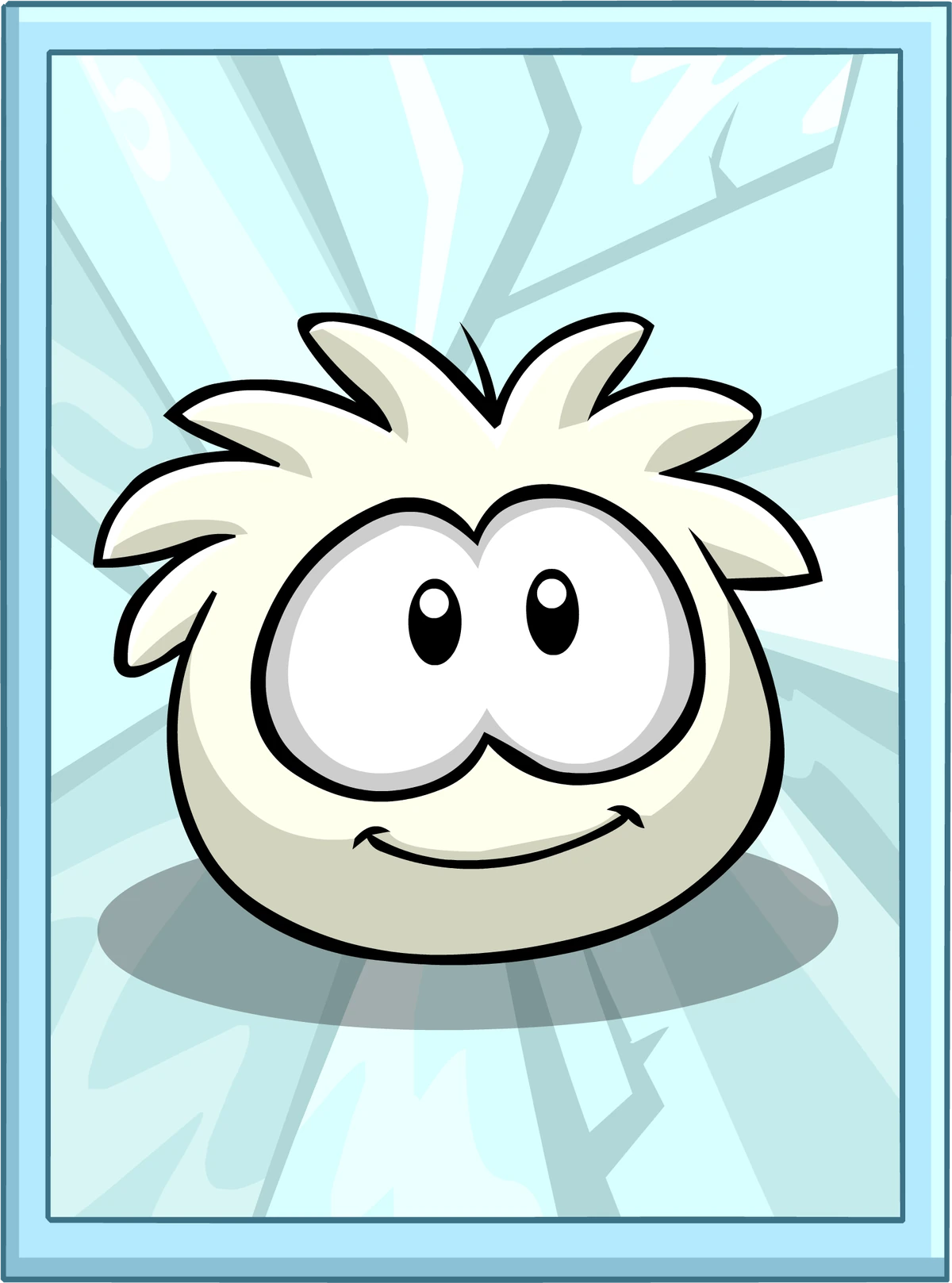 White Puffle Poster | Club Penguin Legacy Wiki | Fandom