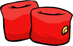 Red Water Wings | Club Penguin Legacy Wiki | Fandom