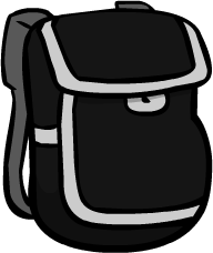 Black Backpack | Club Penguin Legacy Wiki | Fandom
